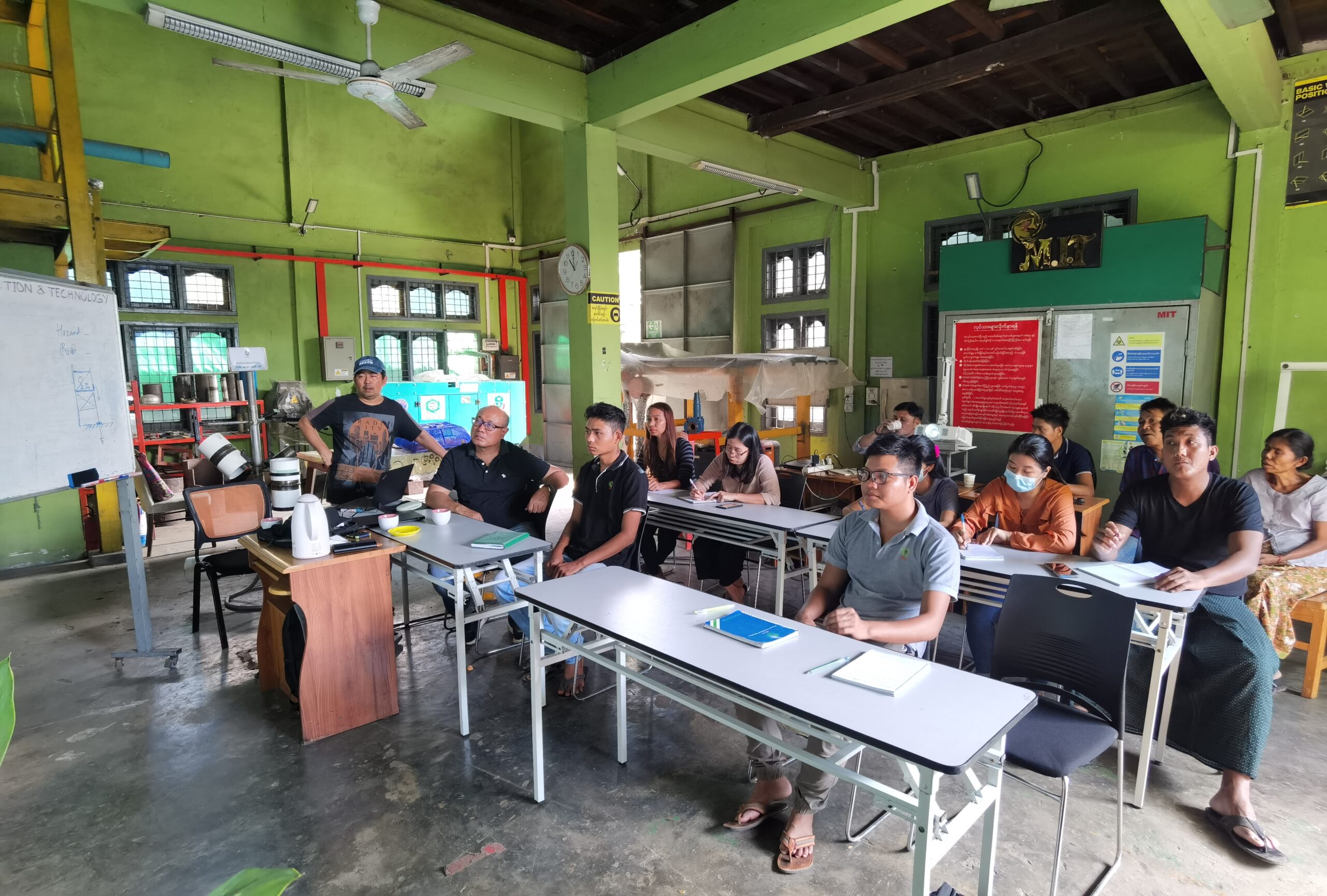 Working at High Safety Training at MIT Workshop - MIT