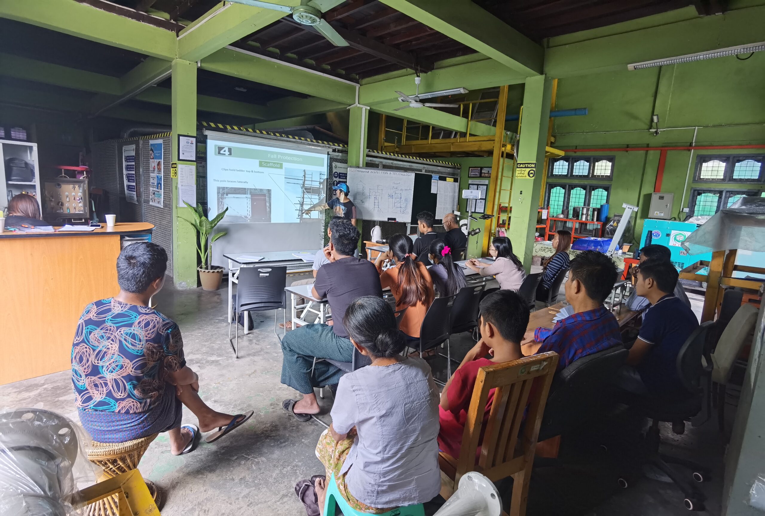 Working at High Safety Training at MIT Workshop - MIT