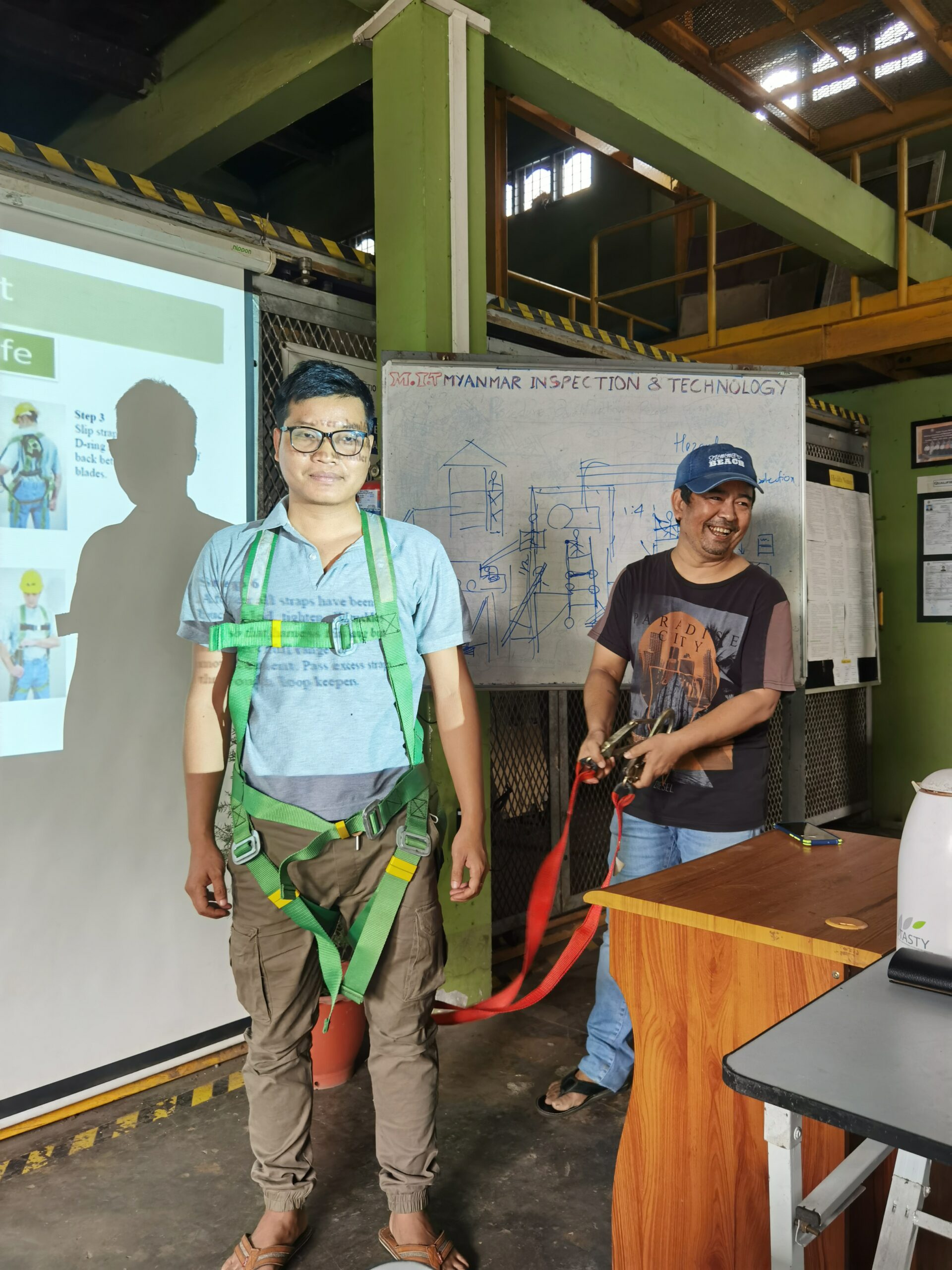 Working at High Safety Training at MIT Workshop - MIT